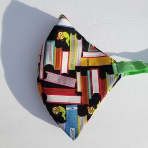 Hand Crafted | Accessories | 5 Layer Washable Face Mask Books Anti Fog ...